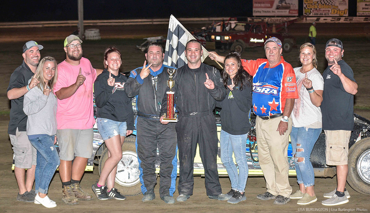 United States Racing Association | Hibner, Bouzek, Turner in Kids Night ...
