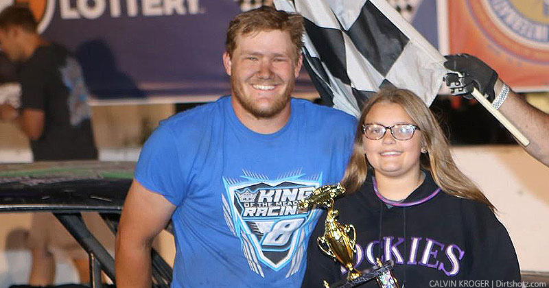 United States Racing Association | Johnson gets first win, Halouska ...