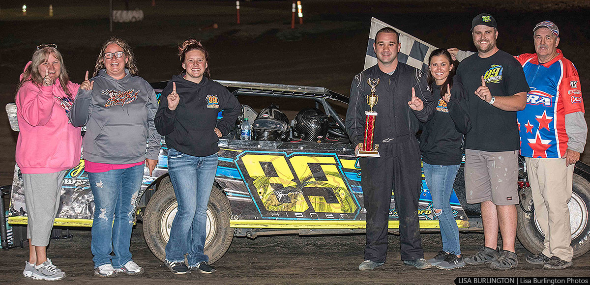 I-35 Speedway - Hibner, Dixon, Cadwallader win at I-35 Speedway
