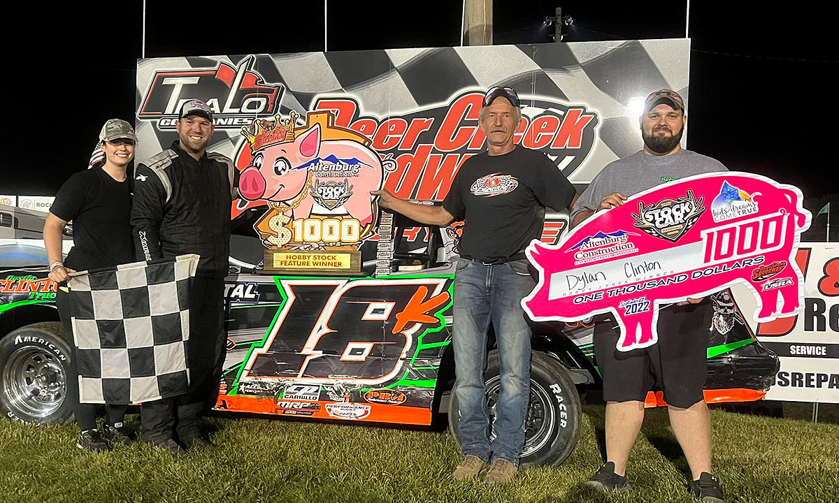 United States Racing Association | Falck, Clinton top USRA Stock Car ...