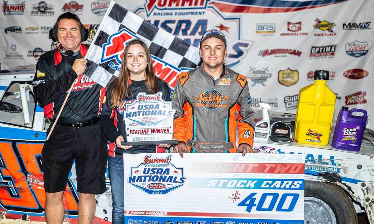 United States Racing Association | Wednesday wins to Davis, Thornton ...