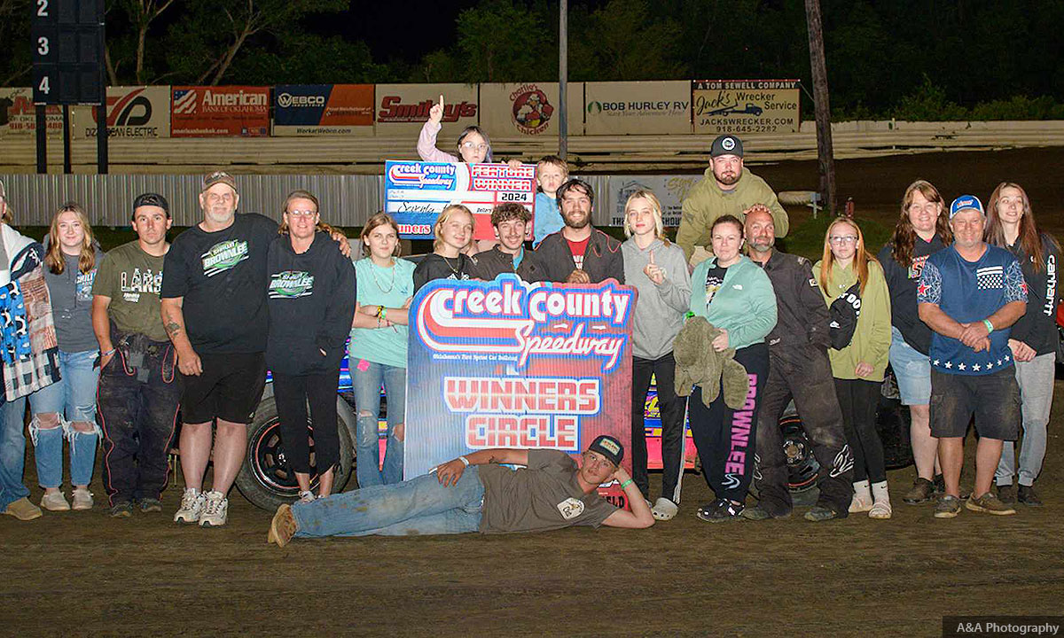 United States Racing Association | Braxton better Brownlee at Creek ...