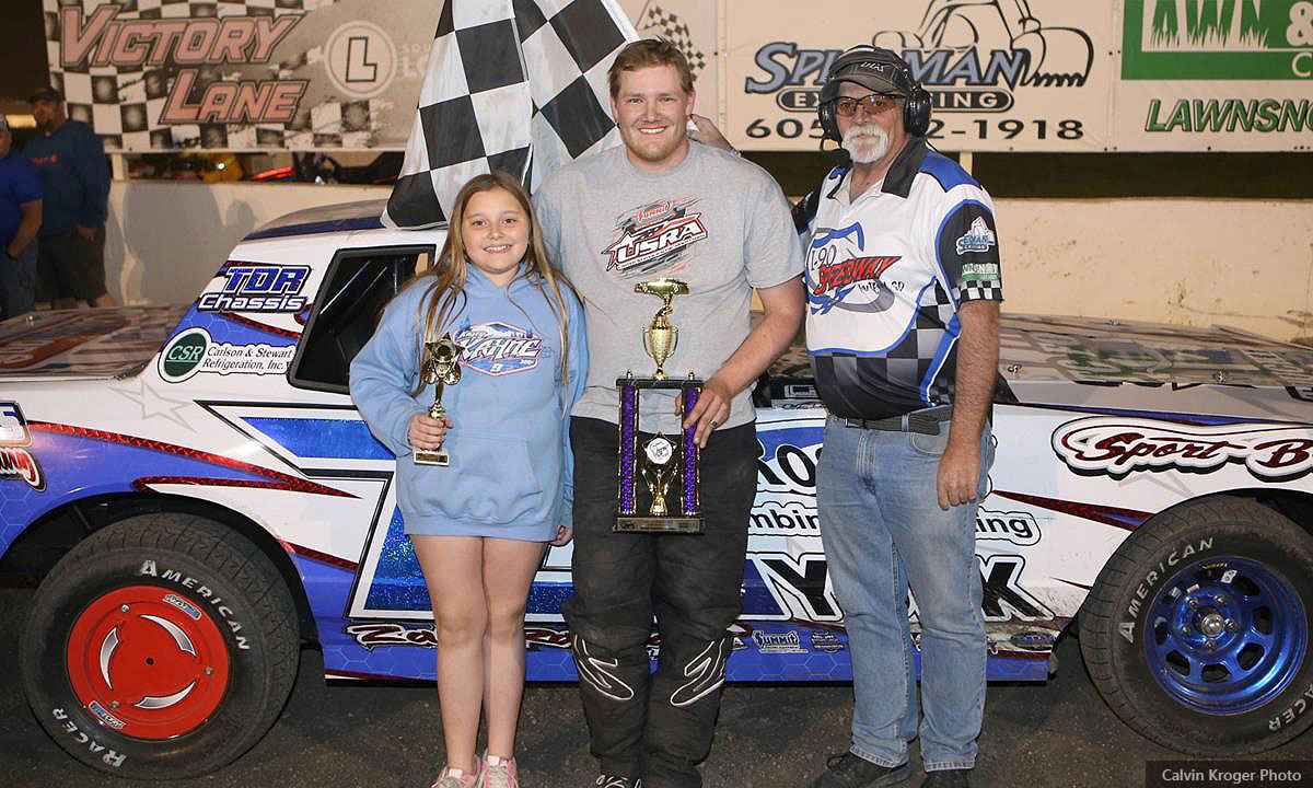 United States Racing Association | Erickson, Halouska open I-90 season ...