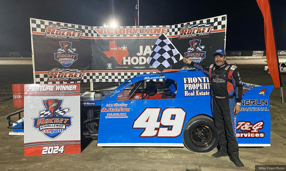 United States Racing Association | Bettis, Hartline, Redmon win at rain ...