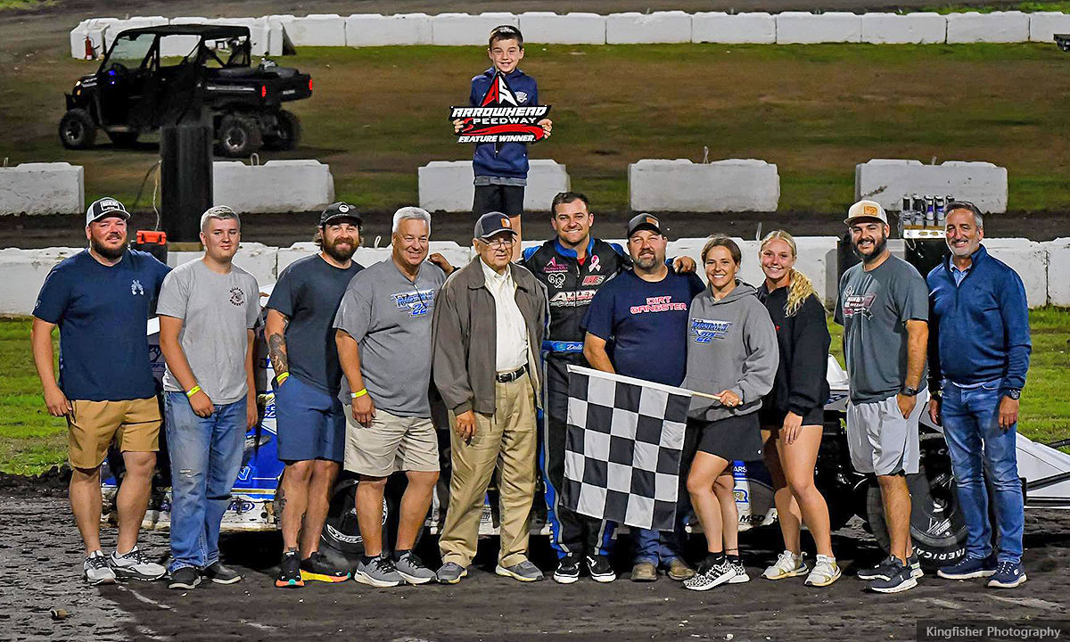 Arrowhead Speedway - Wheeler wins wild one at Arrowhead