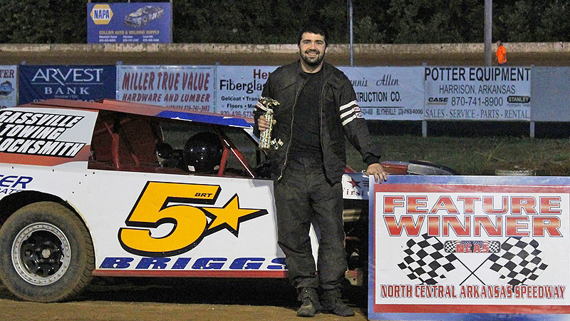 United States Racing Association | Briggs doubles-up at North Central ...