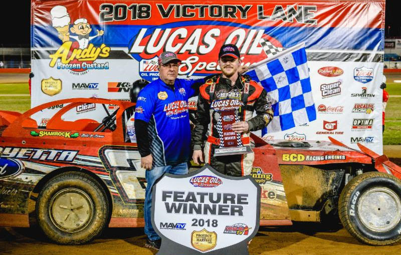 United States Racing Association | Latham finds winning combination in ...